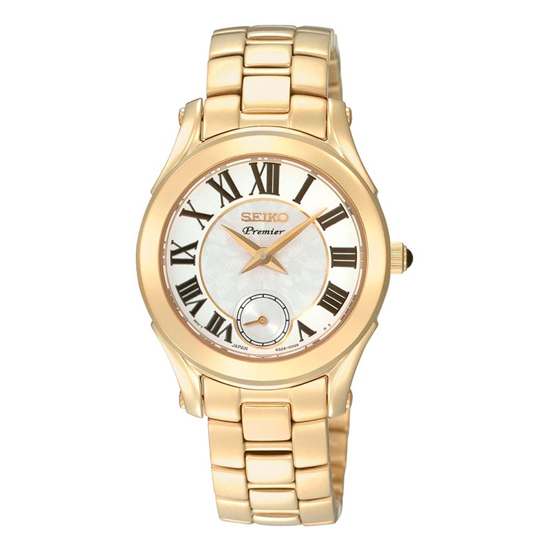 Premier Seiko Dameur | Guldfarvet PVD-overflade og romertal